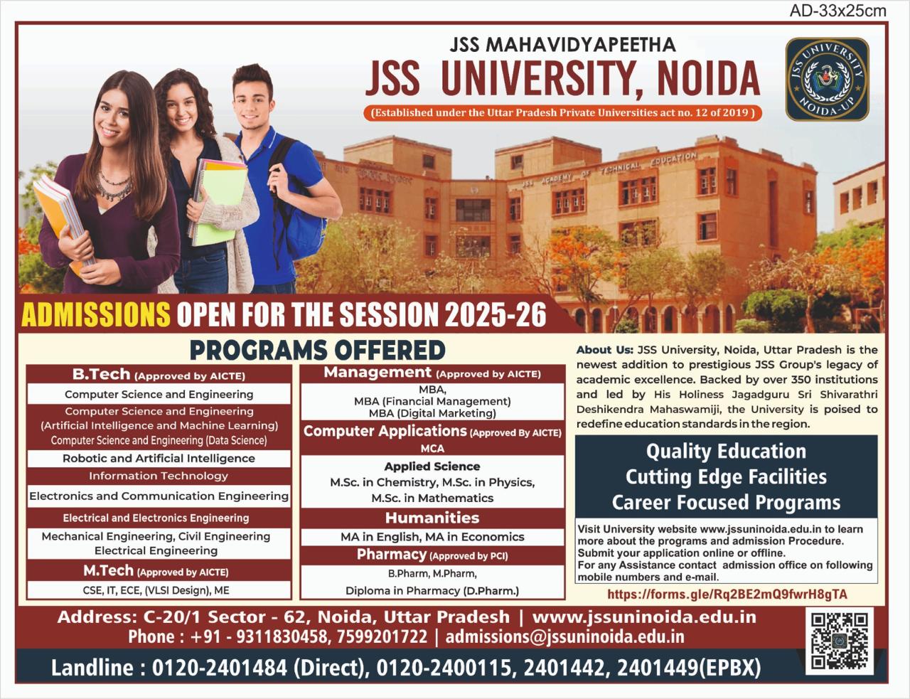 JSS University Noida