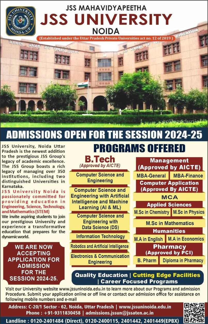JSS University Noida
